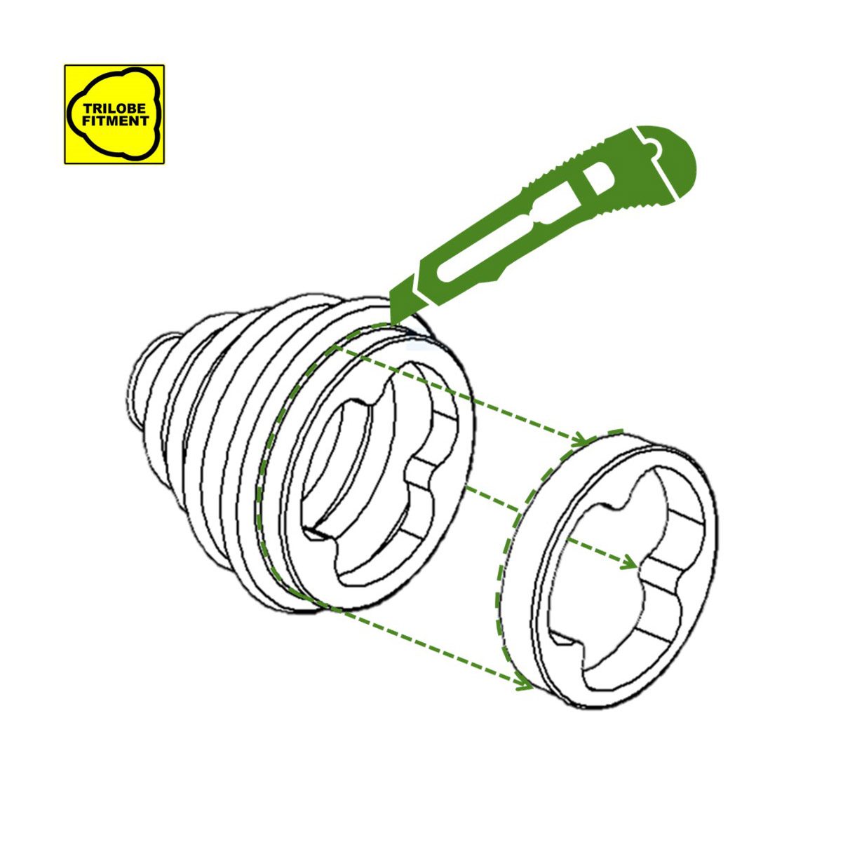 Universal CV Boot Kit (Split Boot) | Bailcast